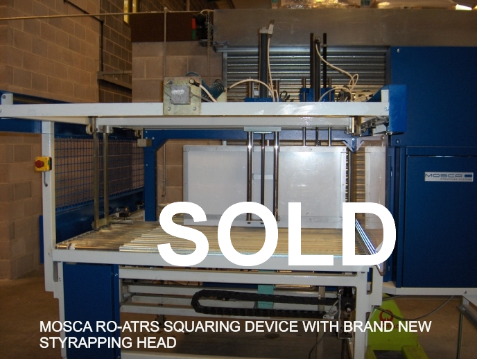 Mosca Automatic Strapping Machine Used kutumika anafunga mashine